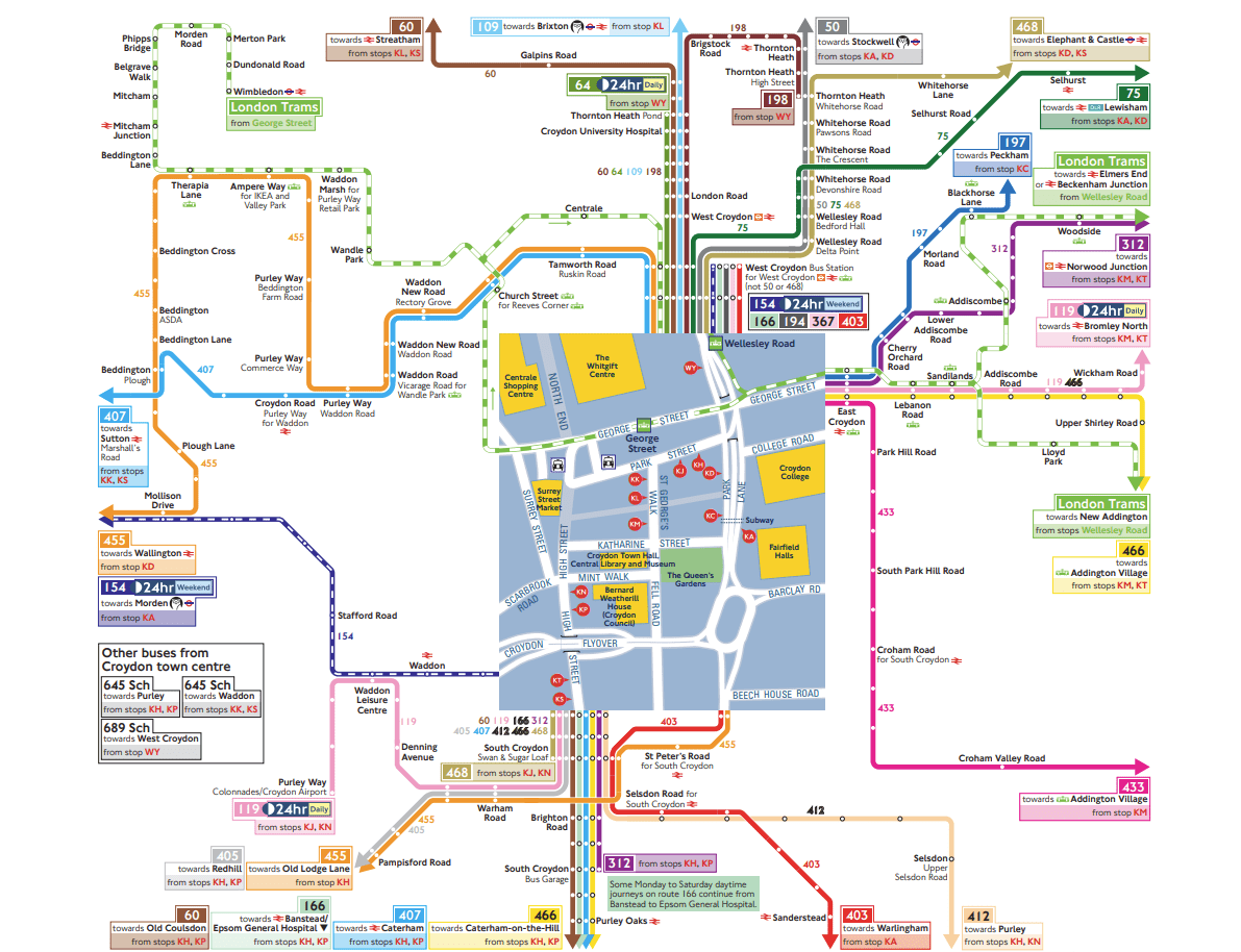 Changes to bus stop arrangements in Croydon town centre - Croydon BID